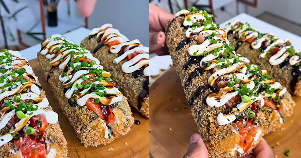 Sushi dog volta a viralizar e eu finalmente vou ensinar como fazer essa ...
