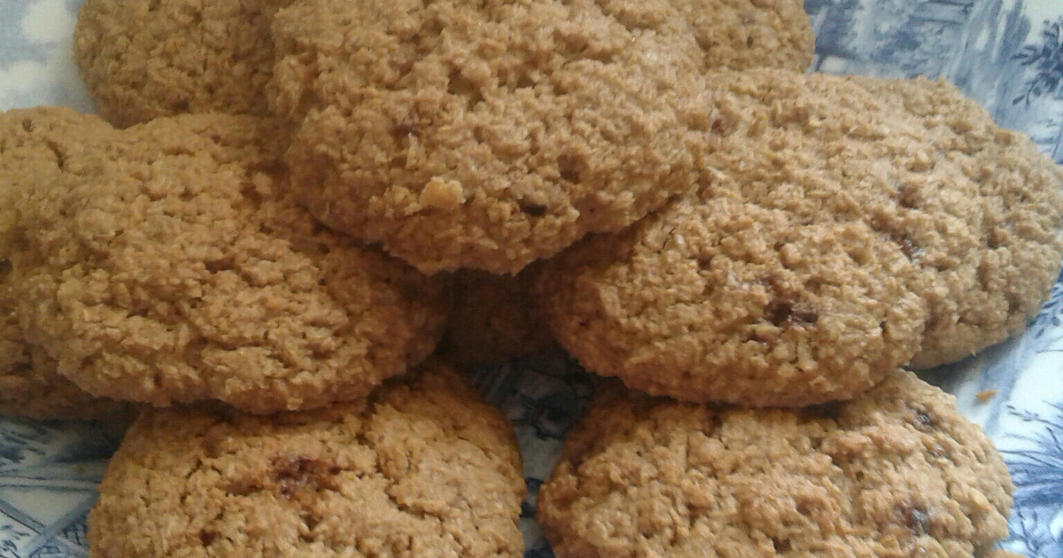 Receita de Biscoito integral de aveia com coco e baunilha, enviada por ...