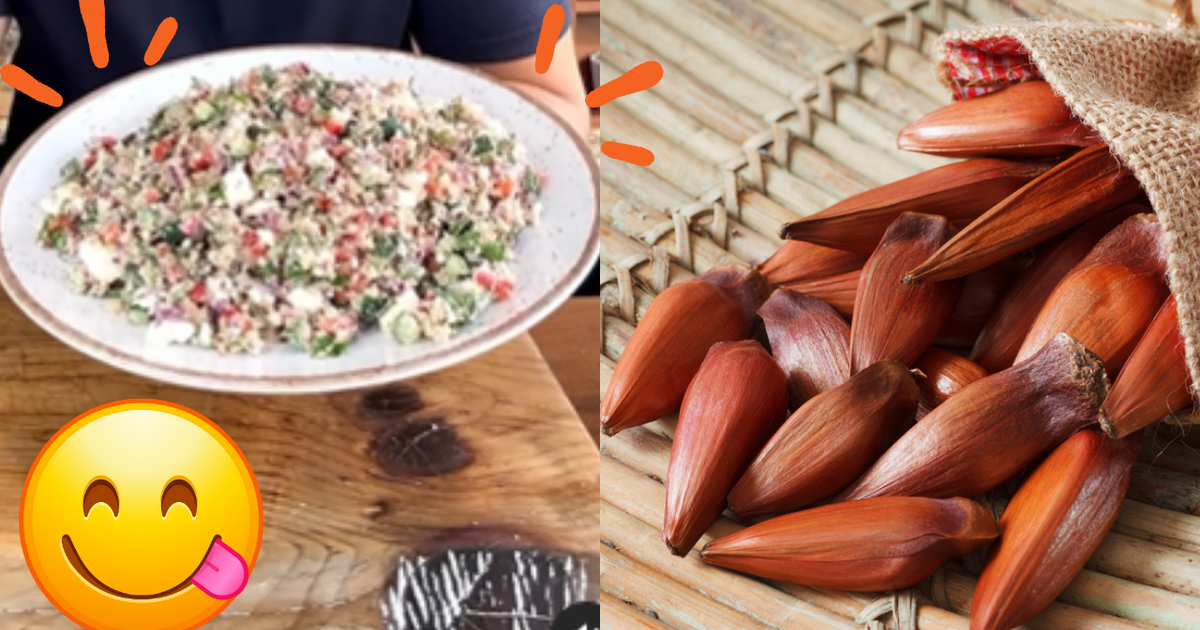 Aprendi essa receita de salada de cuscuz de pinhão com um chef e agora ...