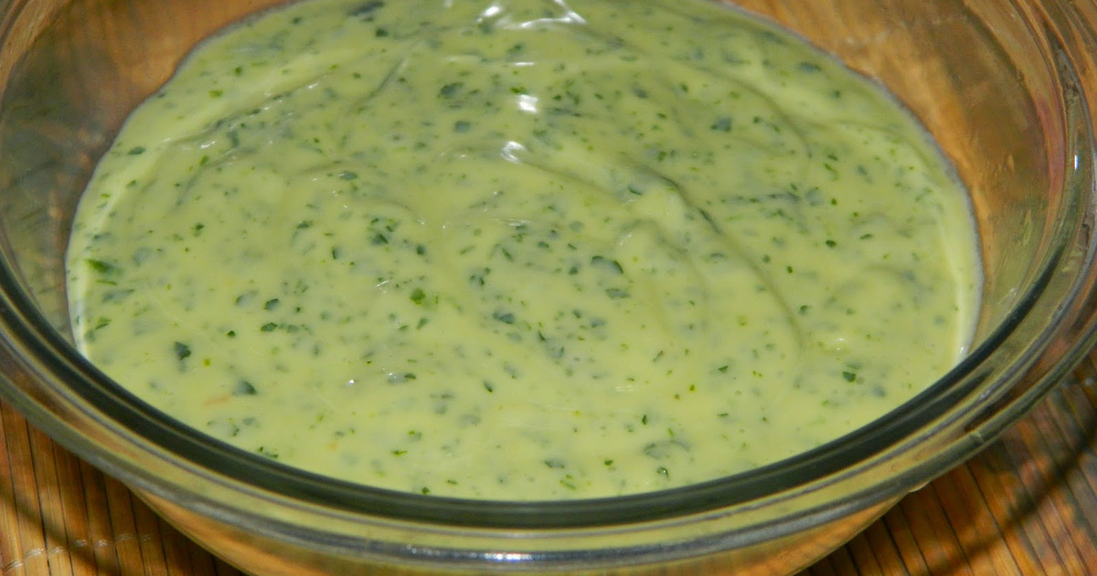 Receita de Molho verde especial de lanchonetes do D'Lucca, enviada por ...