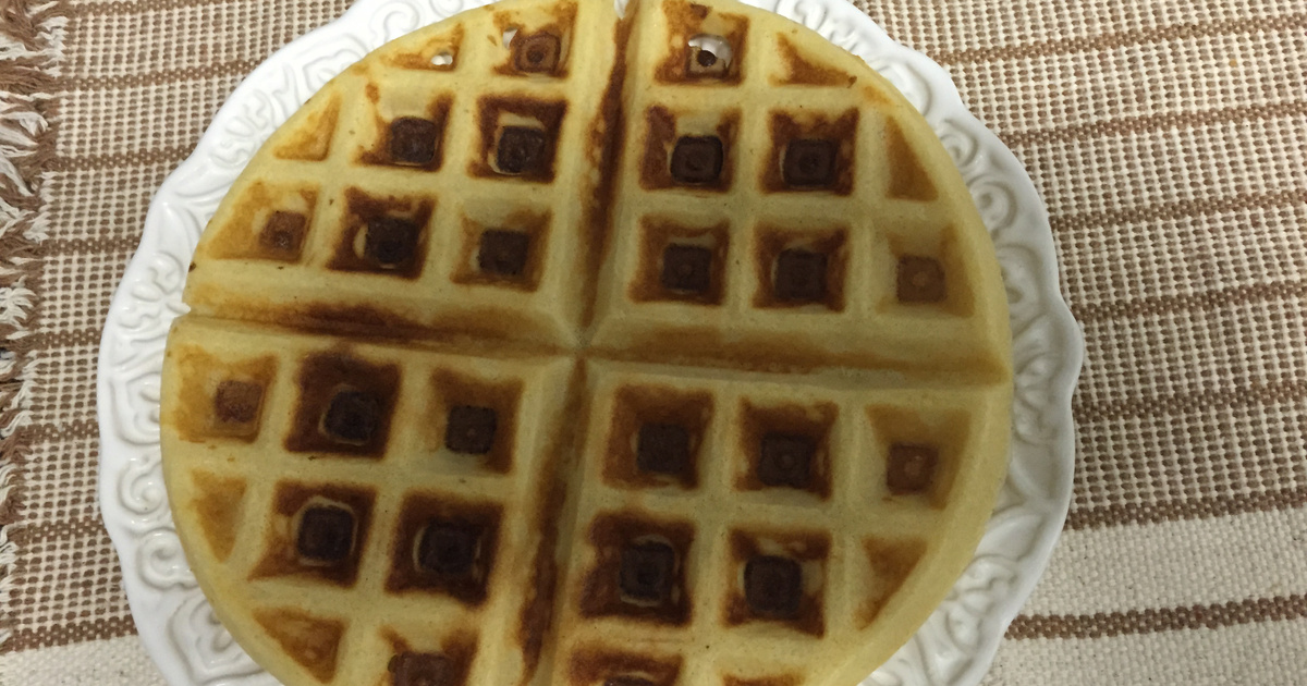 Receita de Waffle crocante/ crispy waffle, enviada por vitim hugo ...