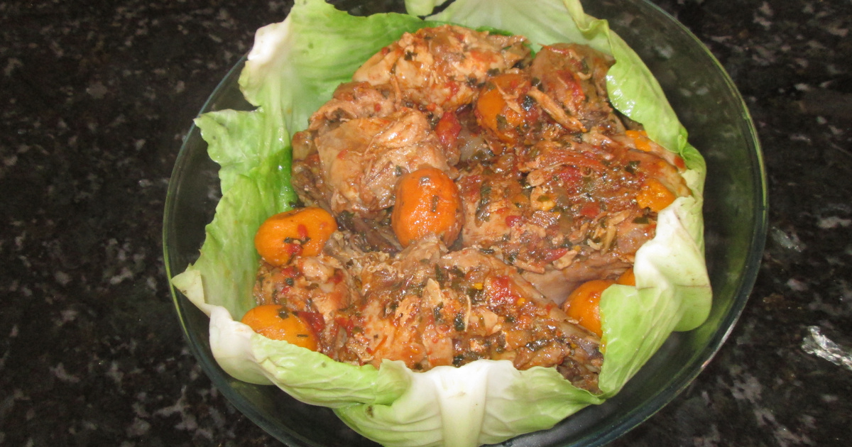 Receita de Frango com Pequí e repolho, enviada por marcela costa ...
