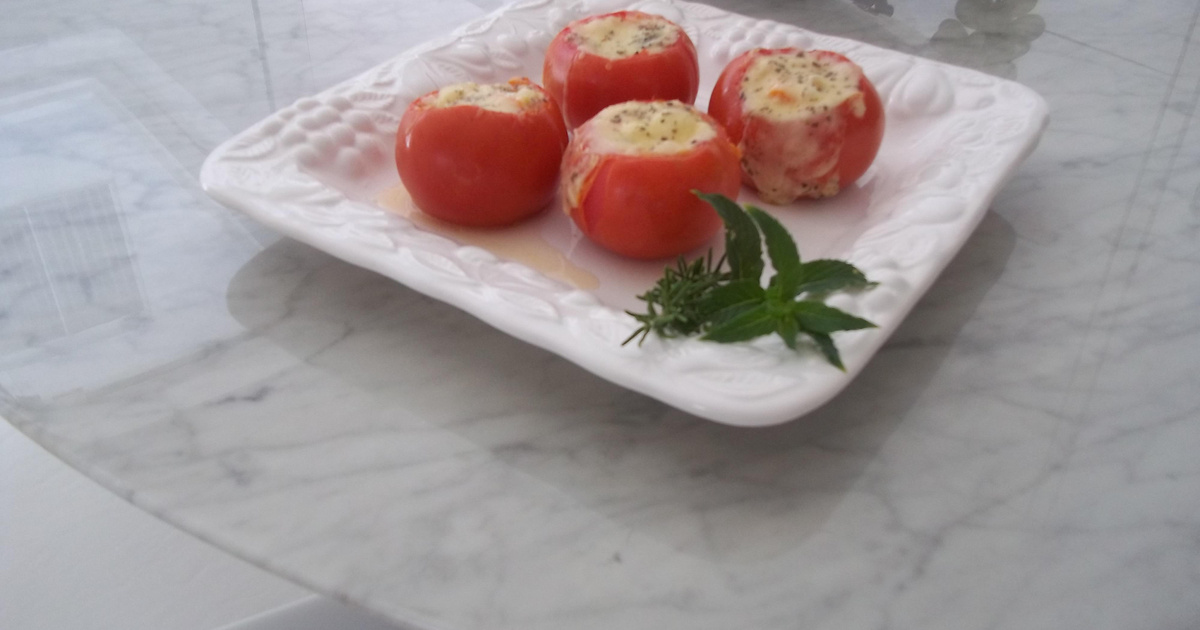 Receita de Tomates recheados com legumes, enviada por vana matos ...