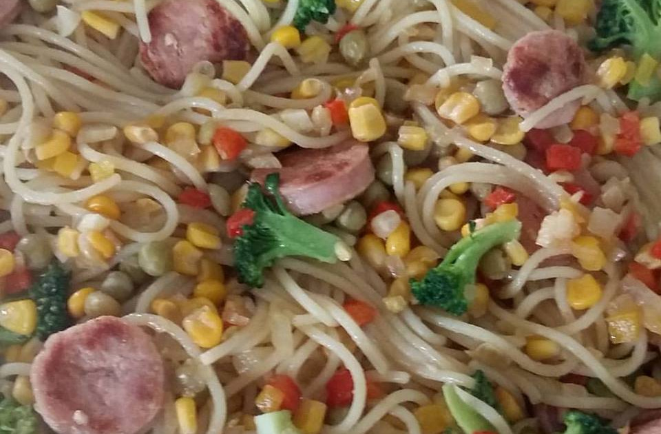 Receita de Macarrão primavera, enviada por anália mol - TudoGostoso