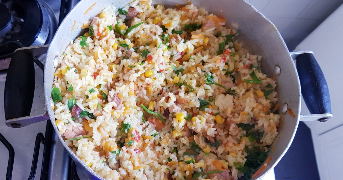 Receita de Arroz Rico, enviada por pollyanna damaceno - TudoGostoso
