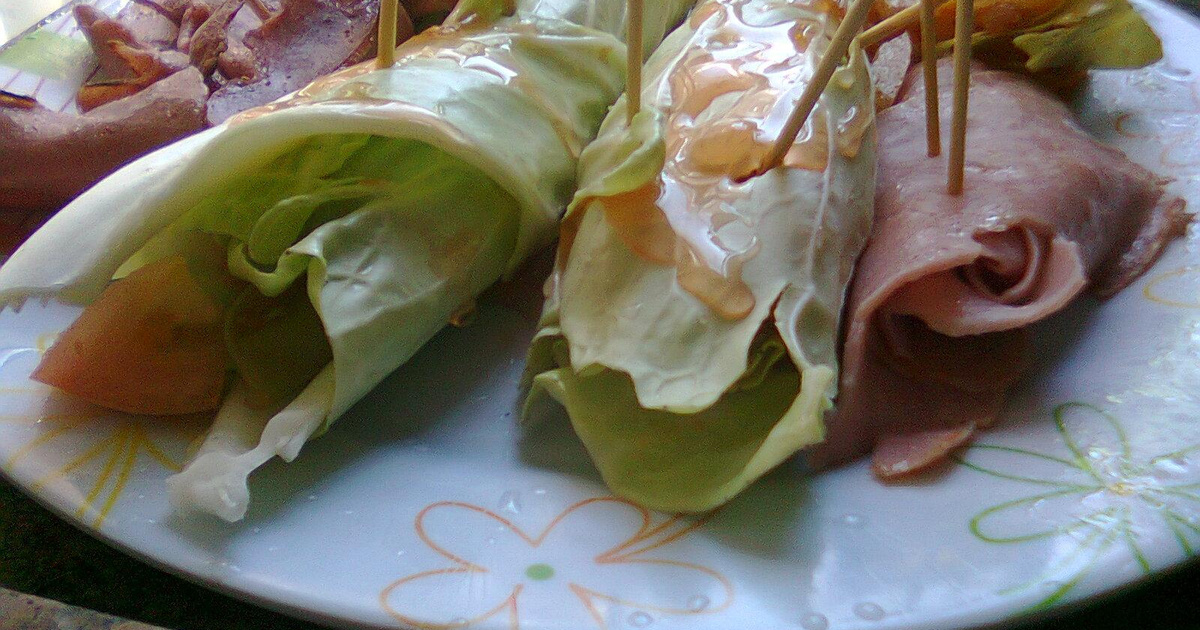 Receita de Charuto de repolho recheado com ervilha torta, enviada por ...