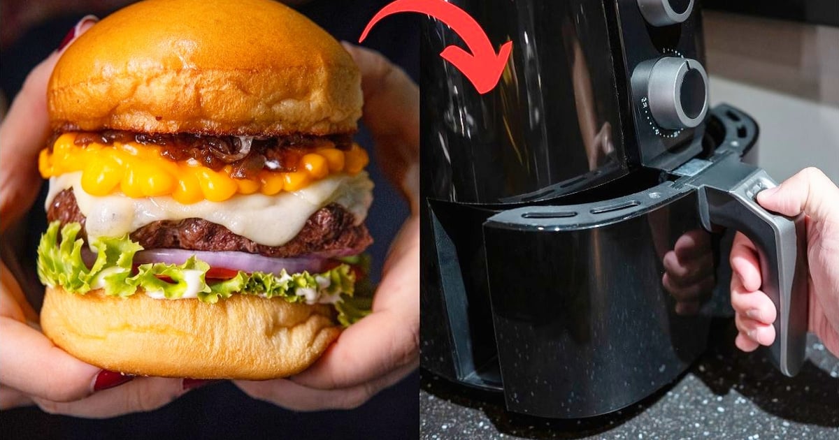 Fast food na airfryer: veja como fazer hambúrguer de lanchonete na ...