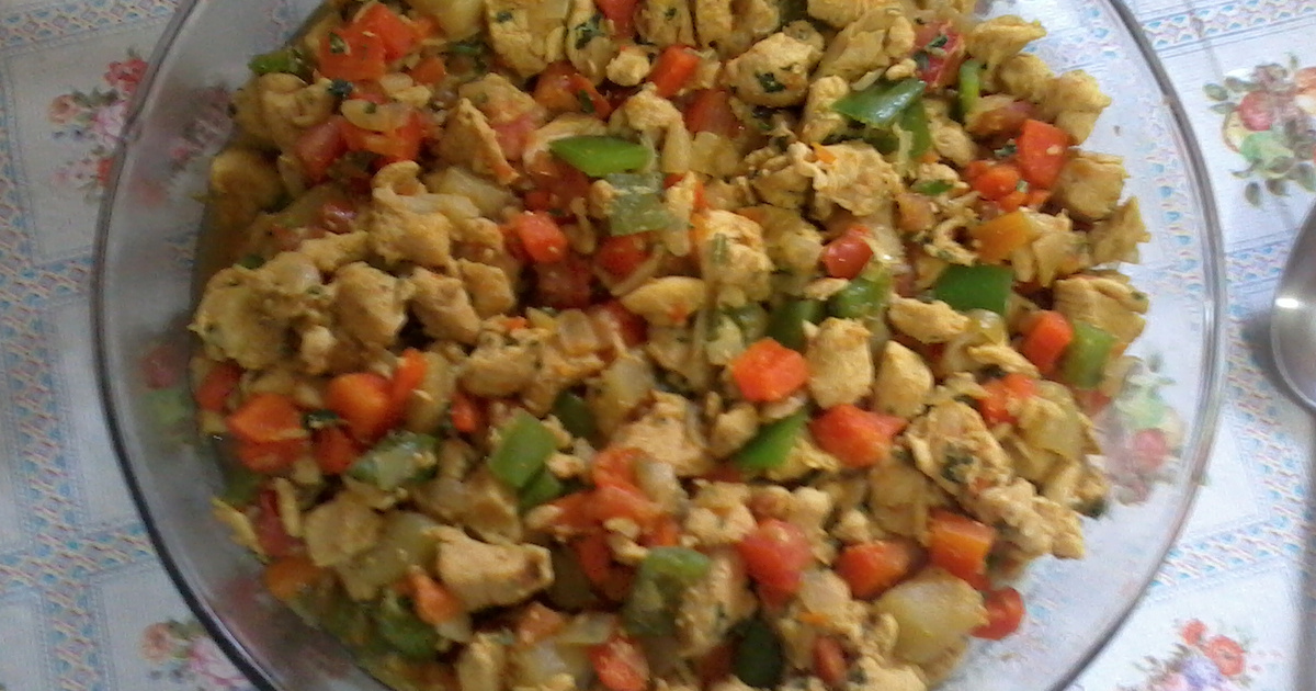 Receita de Frango com legumes, enviada por nathalia lopes - TudoGostoso