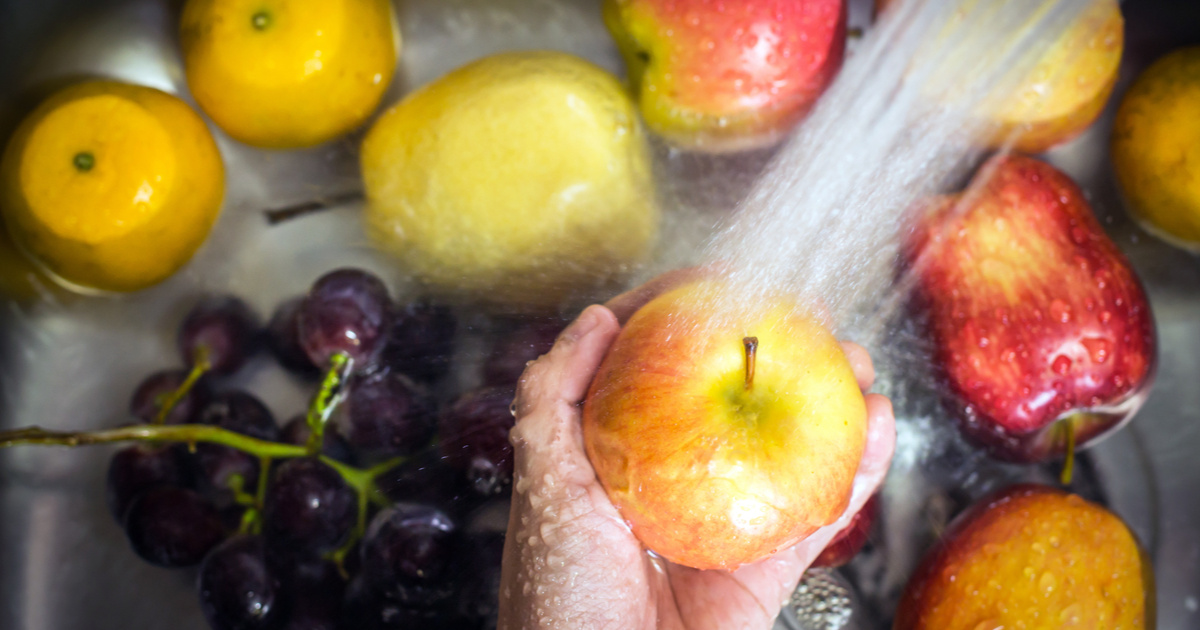Como lavar frutas e verduras corretamente e de forma eficaz