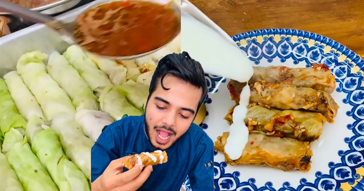 Chef árabe revela o passo a passo da melhor receita de charuto de ...