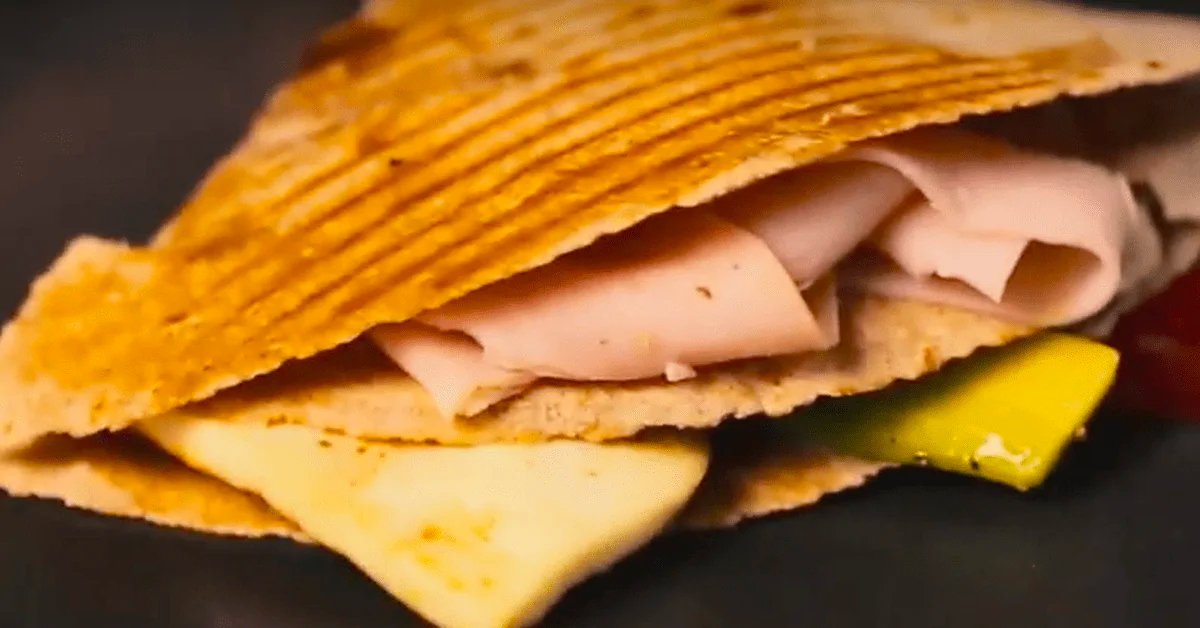 Receita de Wrap proteína com queijo grelhado, enviada por Wickbold