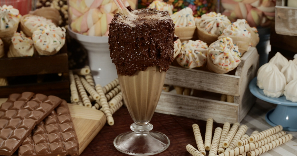 Receita de Milkshake crocante — Bebidas TudoGostoso, enviada por ...