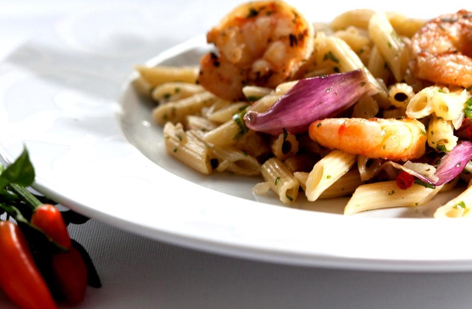 Receita de Penne (mini penne) de Horta e Mar, enviada por espaço ...