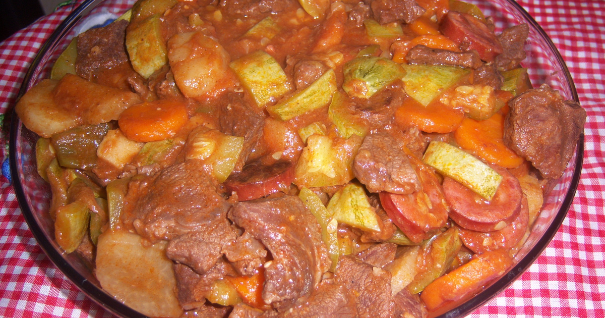 Receita de Carne colorida bonita fácil e gostosa, enviada por fernanda ...