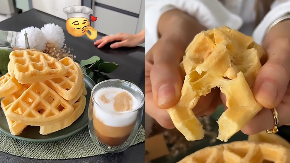 Waffle de tapioca: receita fácil crocante por fora e macia por dentro ...