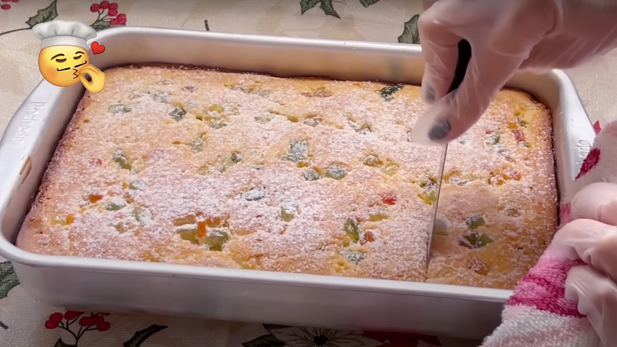 O famoso bolo de Natal dos anos 80 que a minha avó fazia para a ceia ...