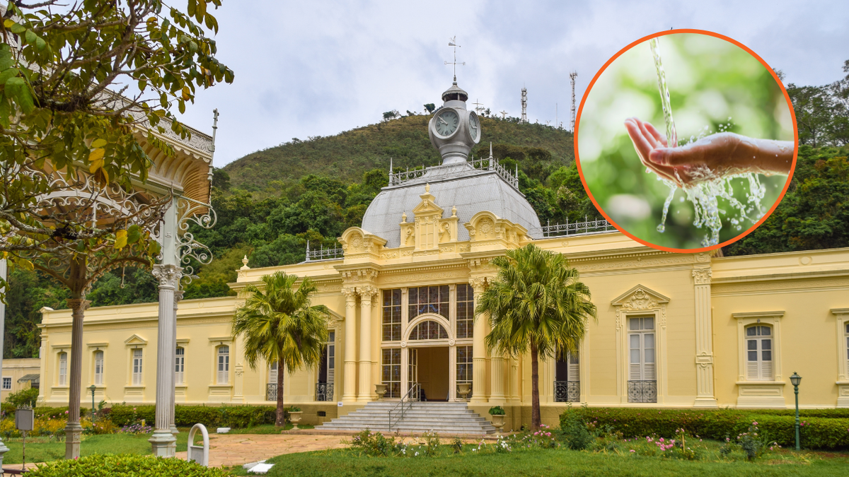 A cidade mineira com maior fonte de água com gás natural do mundo ...