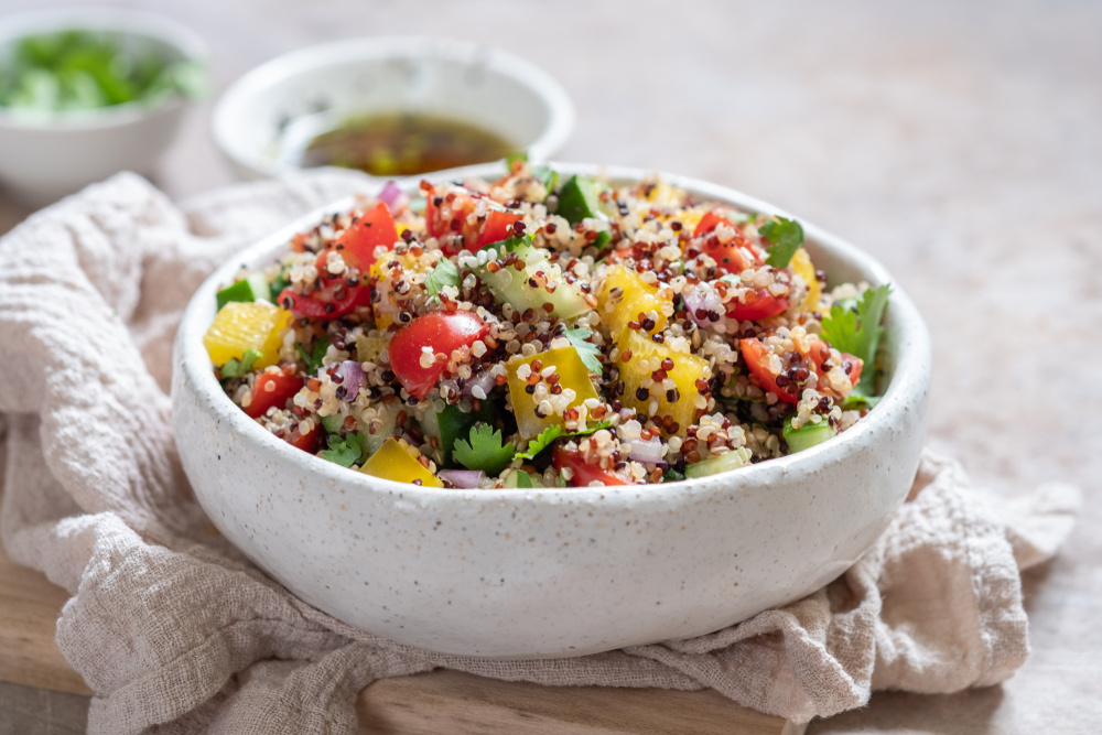 Semente de quinoa para emagrecer: como fazer tabule de quinoa e os ...