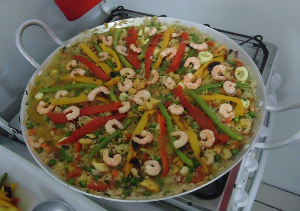 Paella Espanhola Tradicional Spanish Vegan Paella