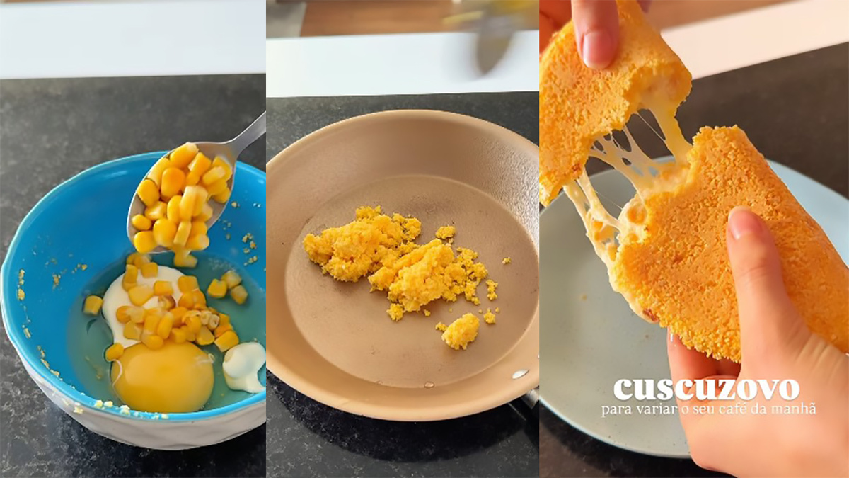 Você já ouviu falar em cuscuzovo? Receita deliciosa vai se tornar o seu ...