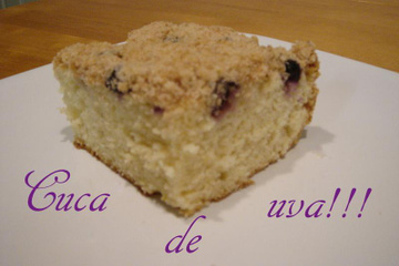Receita de Cuca de uva, enviada por nara - TudoGostoso