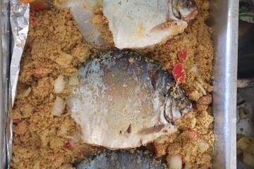Receita de Pacu recheado com farofa molhada, enviada por feriato ...