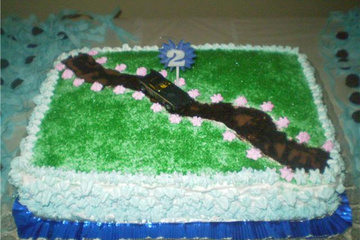 Receita de Bolo aniversário Cauã, enviada por luzia schoeps - TudoGostoso