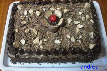 Receita de Bolo de aniversário da Regina (com raspas de chocolate ...