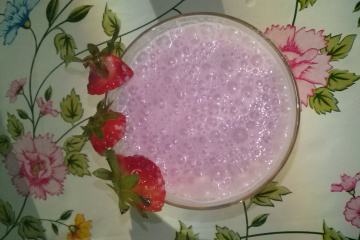Receita de Suco de morango com leite, enviada por bianca* - TudoGostoso
