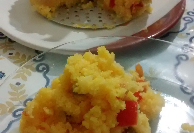 Receita de Cuscuz temperado saudável, enviada por rafael short ...