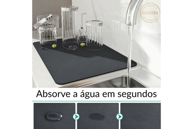 Descubra truque simples para que sua pia nunca mais fique molhada ...